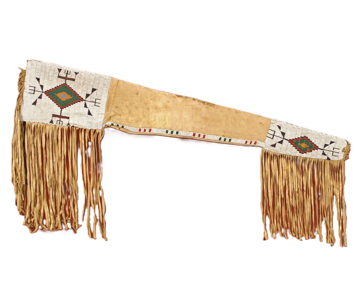 Native American Beaded Scabbard Rifle Sheath – PowwowRegaliaStore